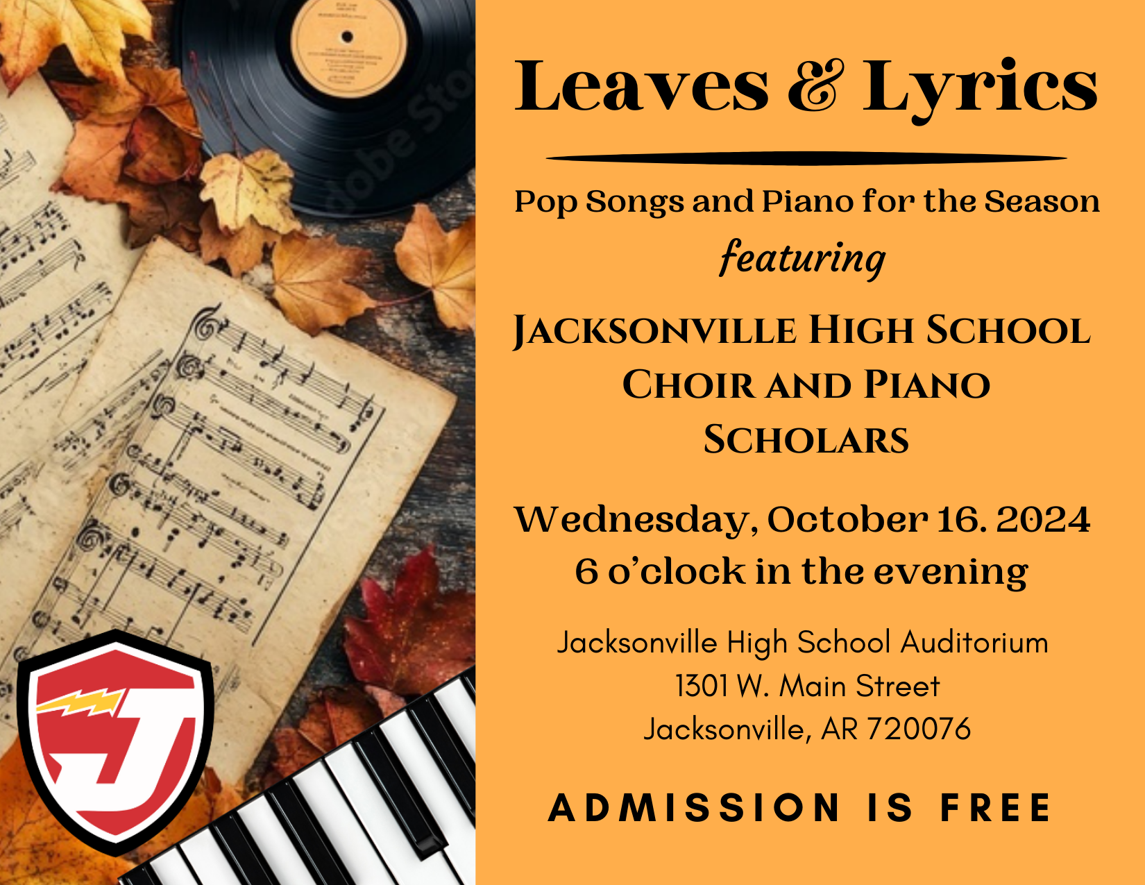 JHS 2024 Fall Concert – Today's Communiqué